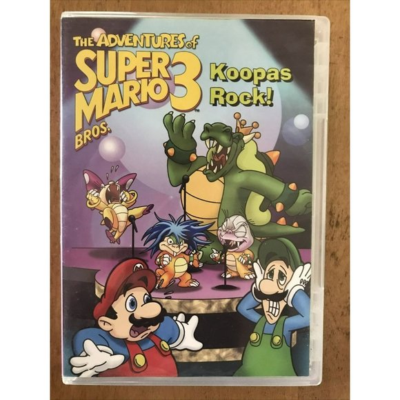 Media | Super Mario Bros Koopas Rock Dvd | Poshmark